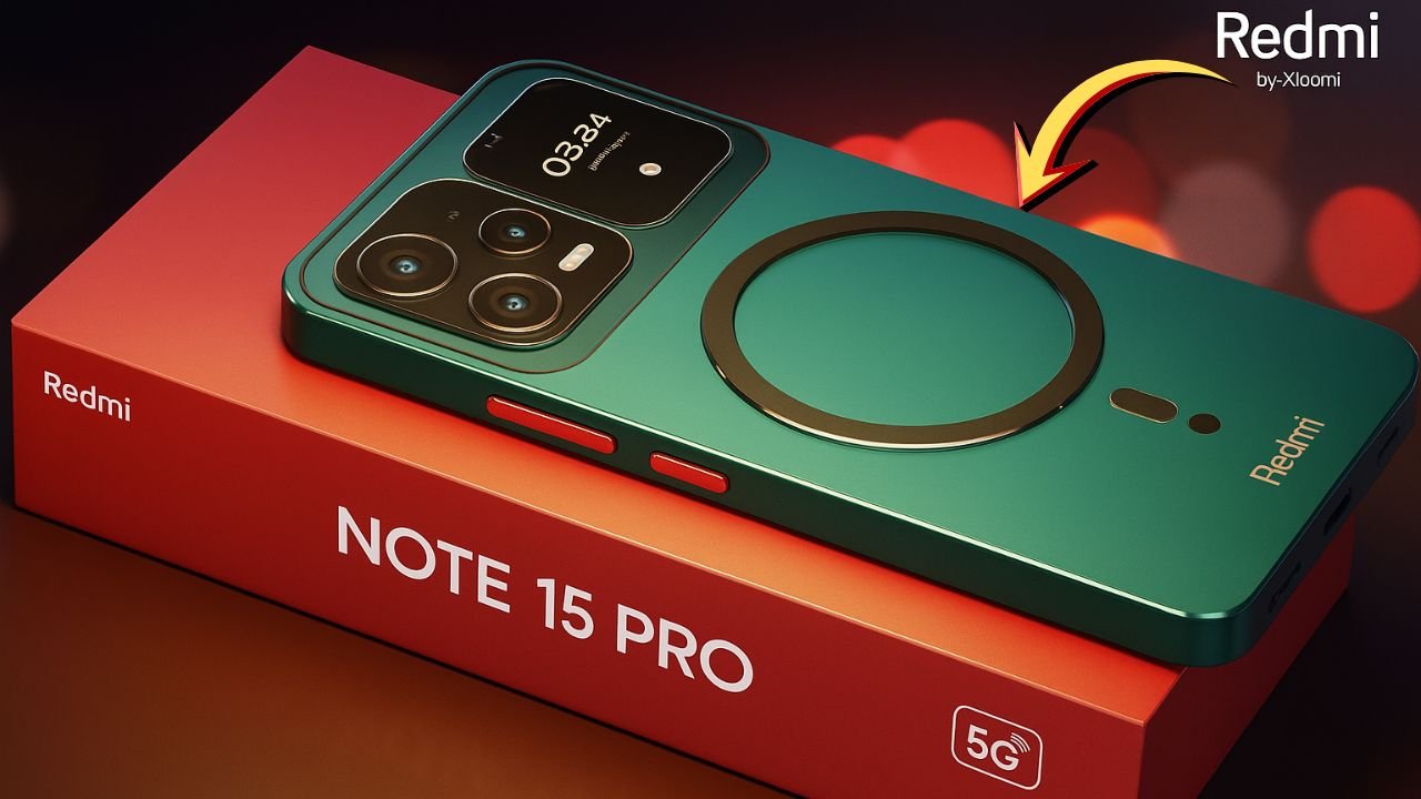 Redmi Note 15 Pro 5G Launched – 200MP OIS Camera, 120X Zoom & 120W Fast ...