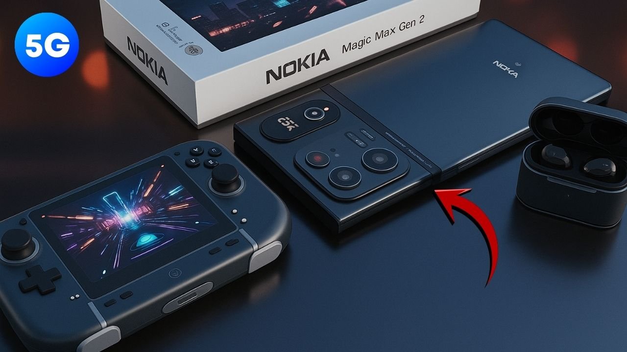 Nokia 16 Pro Max 5G – 6.67″ 144Hz AMOLED Display, Gorilla Glass 7i ...