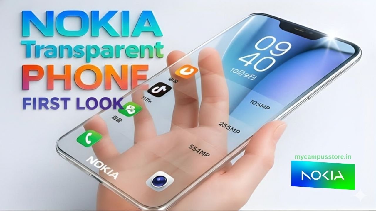 Nokia Transparent 5G Phone Launched — Futuristic See-Through Design ...