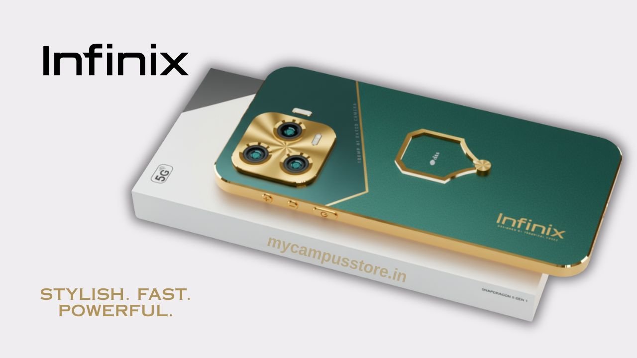 Infinix Premium 5G Smartphone — Stylish Design, 5500mAh Battery & 256GB ...
