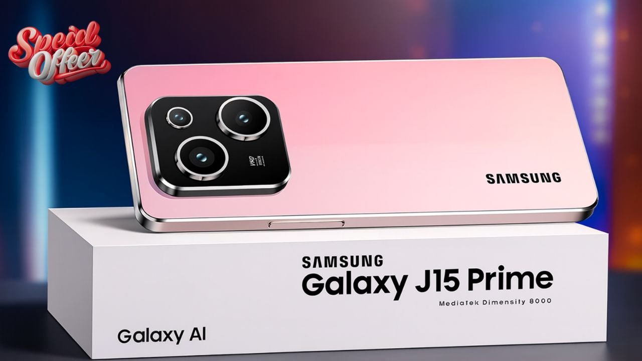 Samsung Galaxy J15 Prime 5G: 200MP Camera With 90W Fast Charging And ...