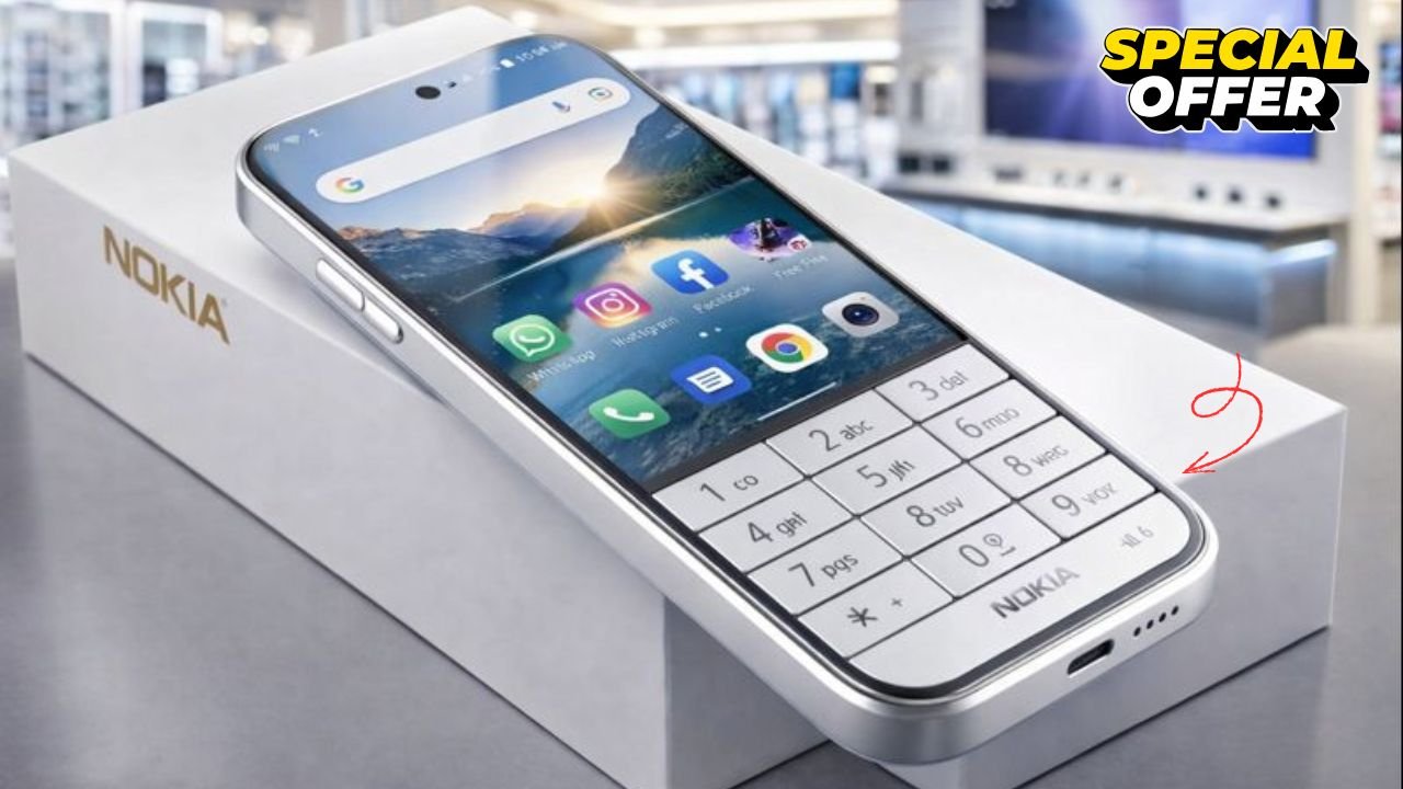 Nokia 5G Keypad Phone Launched – Powerful 108MP Camera, Massive 6000mAh ...