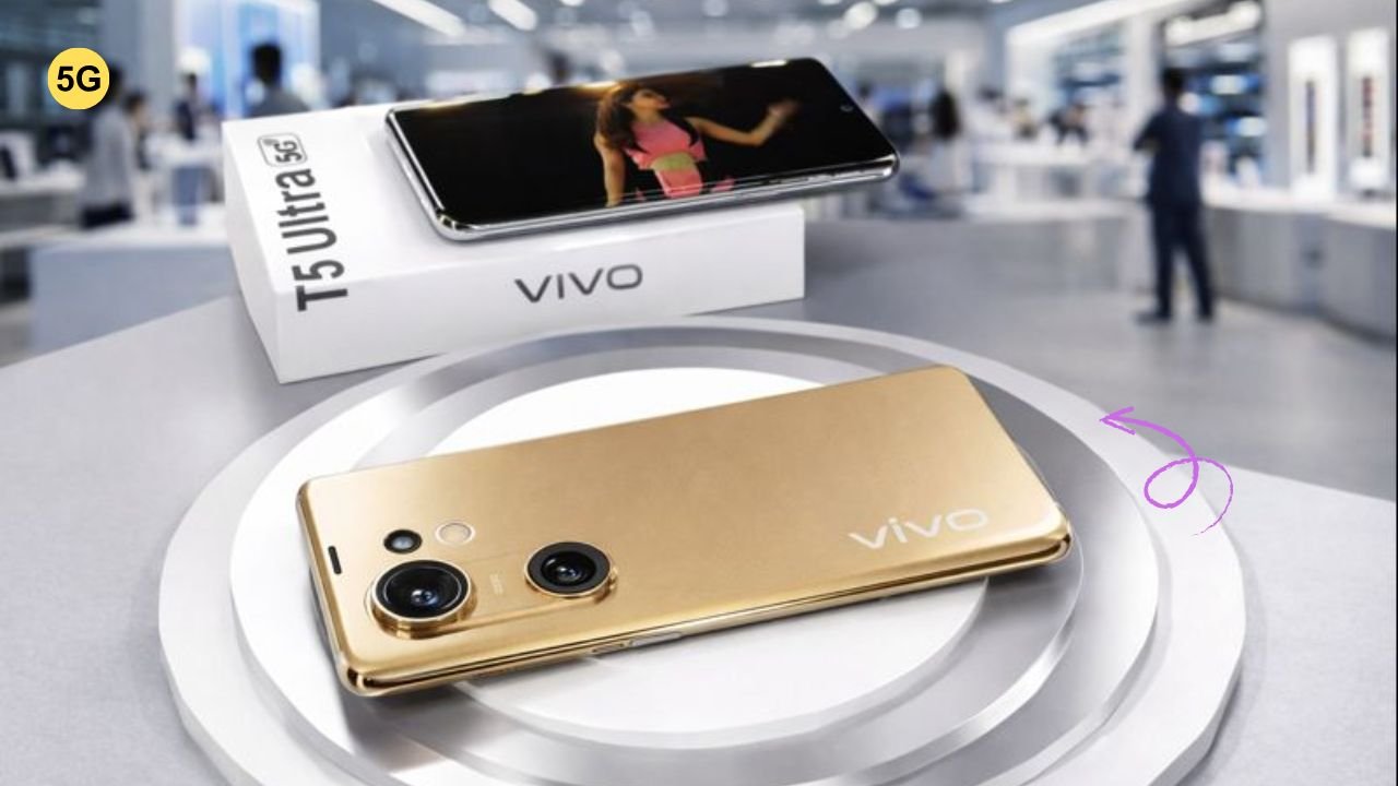 Vivo T5 Ultra 5G : 4K Display, 300 MP Camera and Massive 8000mAh ...