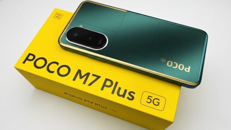 POCO M7 Plus 5G Launched: Snapdragon Power, 144Hz Display at Just ...