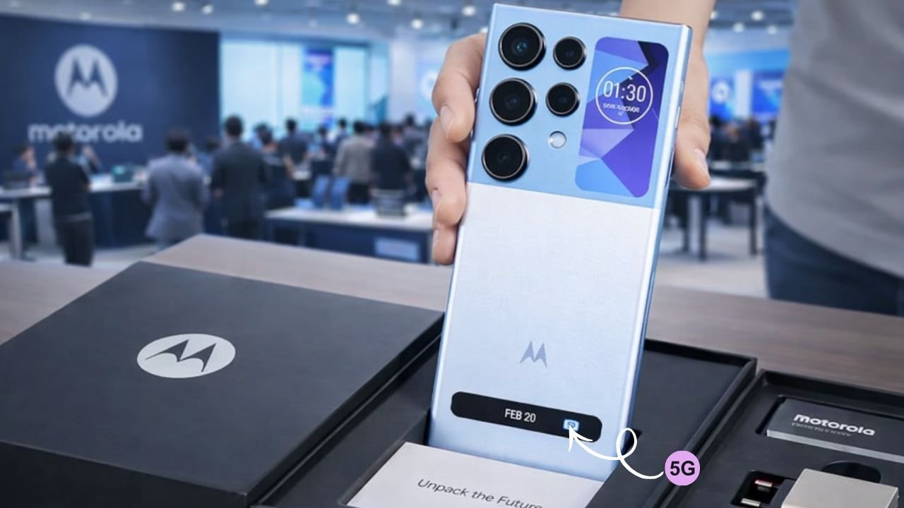 Motorola New 2026 Slim 5G Smartphone Goes Official with 250MP Camera ...