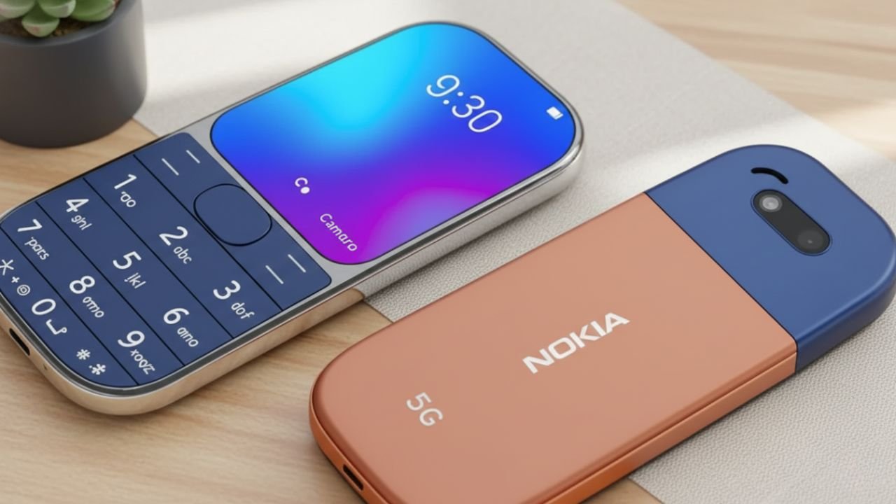 Nokia Premium 5G Keypad Phone at ₹999 — 6000mAh Battery, 5-Year ...